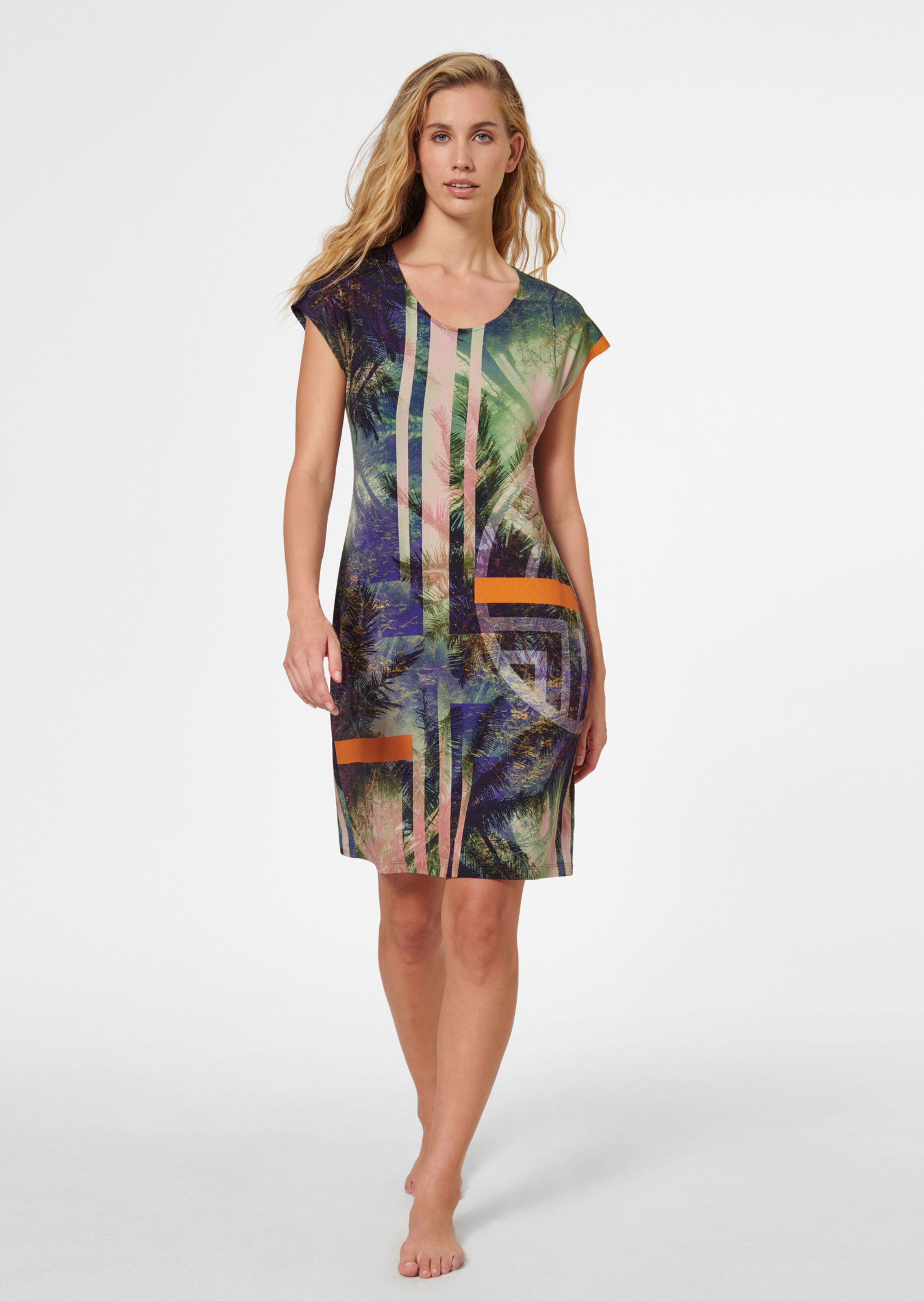 Strandkleid mit Féraud-Druck kaufen | MADELEINE Mode