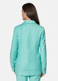 Blazer with lapel collar in mint green | MADELEINE Fashion